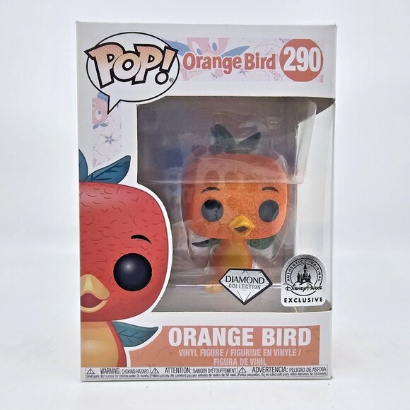 Funko | Toys | Funko Pop Orange Bird Vinyl Figure 29 Diamond Disney ...